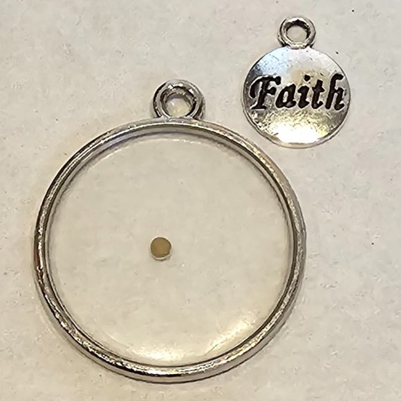 Emily Wiegel Inc | Accessories | Faith As Small As A Mustard Seed Key ...